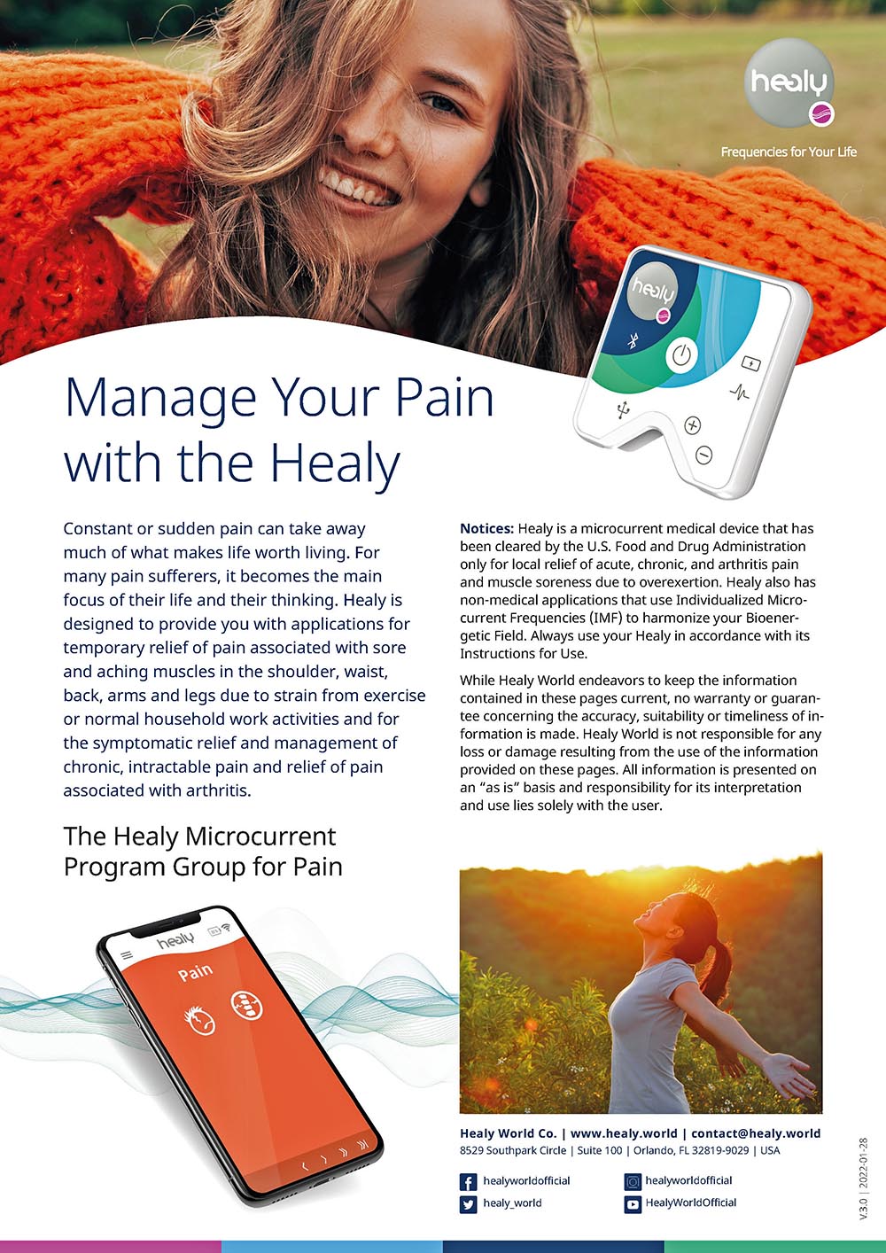 pain, Healy, app, arthritis, healy, device, reduce, back, pain, joint ...