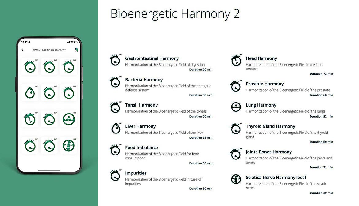 healy, bioenergetic Harmony 2, prostate, liver, gastrointestinal ...